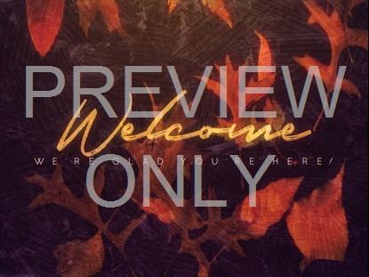 Fall Into Grace Welcome Still | Playback Media | Playback Media Store