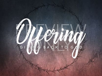 Good Friday Thorns Offering Still | Playback Media | WorshipHouse Media