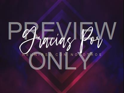 Infinity Closing Still Spanish | Playback Media | Playback Media Store