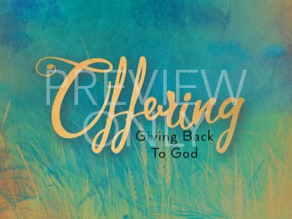 Giving An Offering To God