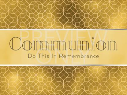 New Year Deco Communion Still | Playback Media | WorshipHouse Media