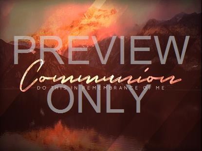 Raised Hallelujah Communion Still | Playback Media | WorshipHouse Media