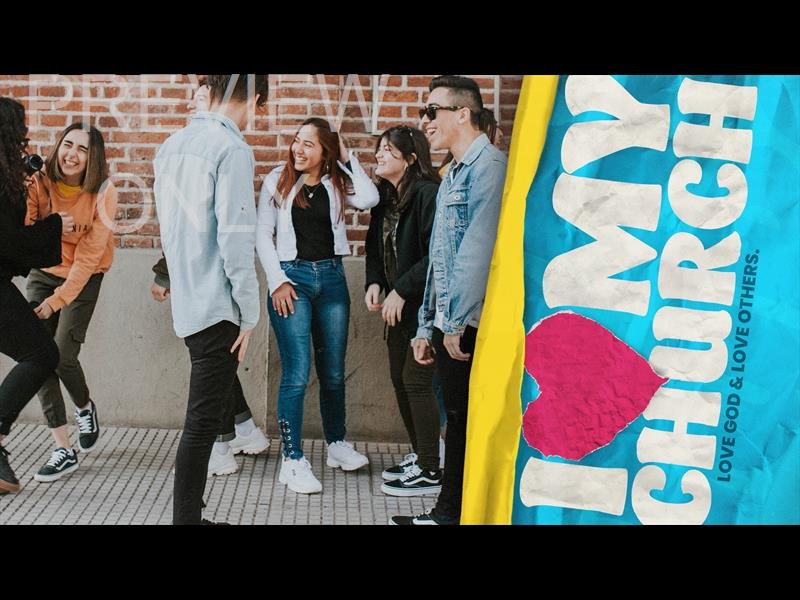 I Love My Church Title Still 1 | Pixel Preacher | WorshipHouse Media