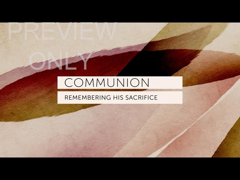Fall Canvas Communion Still | Timber & Pearl | WorshipHouse Media