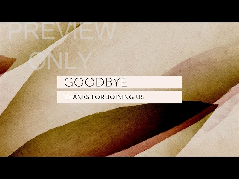 Fall Canvas Goodbye Still | Timber & Pearl | WorshipHouse Media