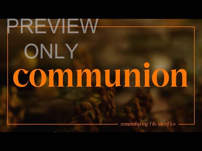 Flora Fall Communion Still | Timber & Pearl | WorshipHouse Media