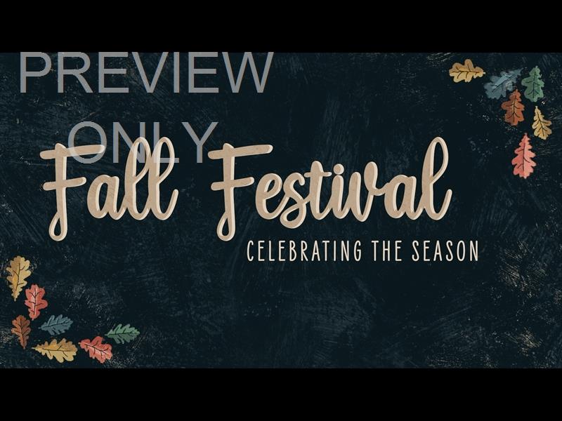 Happy Leaves Fall Festival Still | Timber & Pearl | WorshipHouse Media