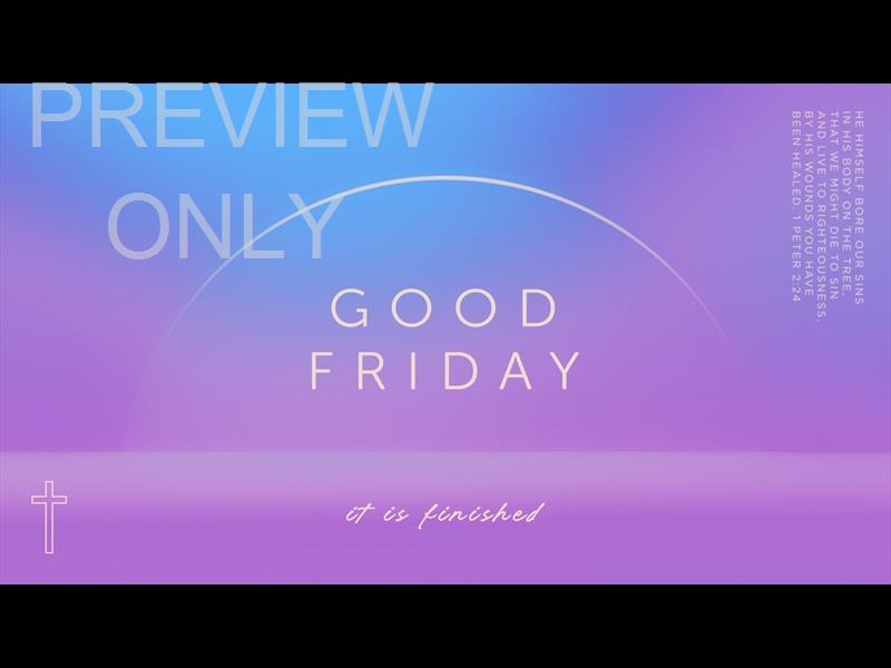 Horizons Good Friday Still | Timber & Pearl | WorshipHouse Media
