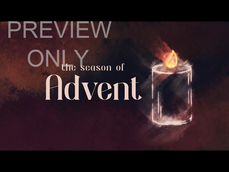 Light Of Advent Advent Still | Timber & Pearl | WorshipHouse Media