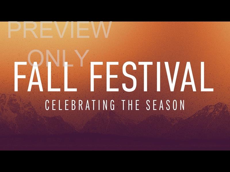 Wilderness Fall Festival Still | Timber & Pearl | WorshipHouse Media