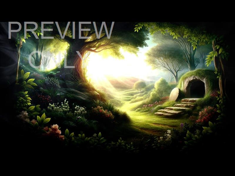 Resurrection Garden Of The Empty Tomb | Videos2Worship | WorshipHouse Media