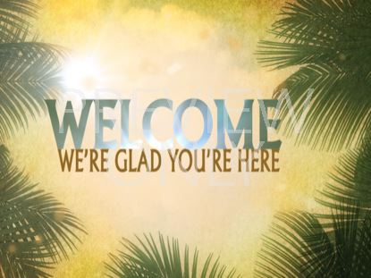 Welcome Back Clip Art Sunday