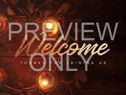 Advent Gold Welcome Still | Shift Worship | WorshipHouse Media
