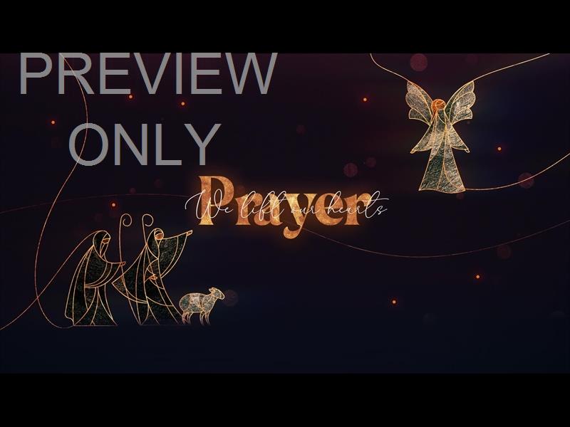 Christmas Figures Prayer Still | Shift Worship | Playback Media Store