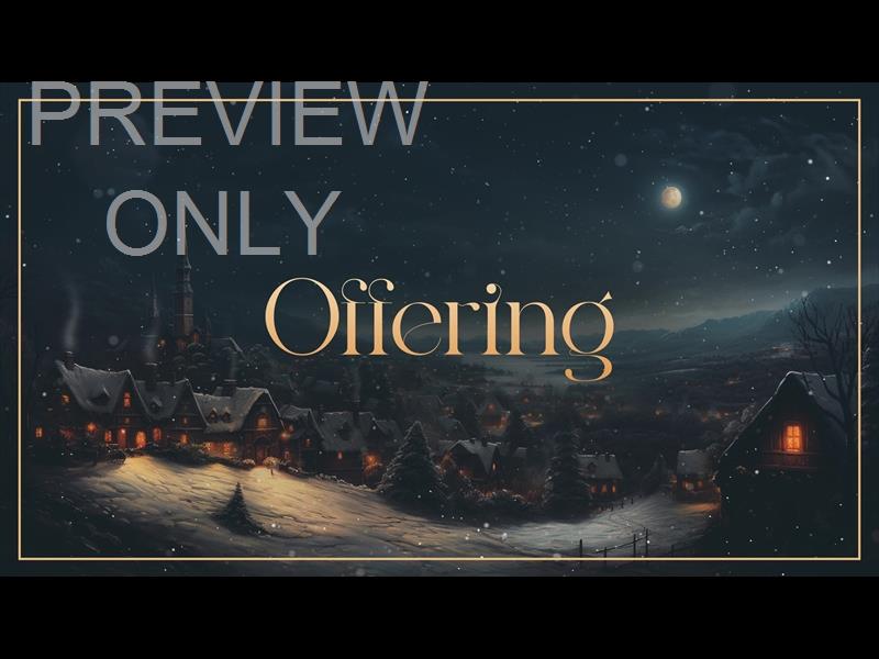 Christmas Villages Offering Still | Shift Worship | Playback Media Store