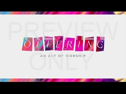 Colorful Easter Offering Still | Shift Worship | WorshipHouse Media