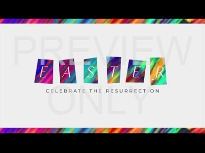 Colorful Easter Title Still | Shift Worship | WorshipHouse Media