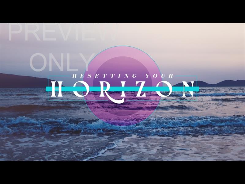 Endless Horizon Reset Sermon Title 2 | Shift Worship | Playback Media Store