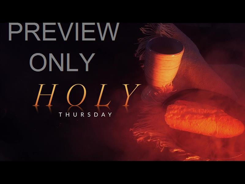 Holy Week Reflections Holy Thursday Still | Shift Worship | Playback ...