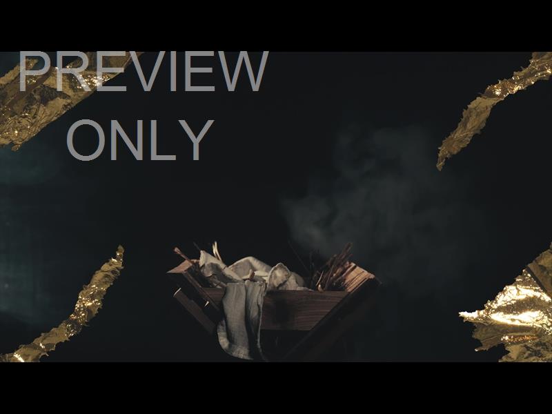 Nativity Manger 2 Gold Still | Shift Worship | WorshipHouse Media