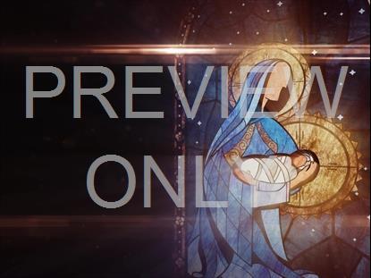 Nativity Glass Mary Still | Shift Worship | WorshipHouse Media