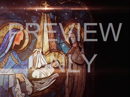 Nativity Glass Nativity Still | Shift Worship | WorshipHouse Media