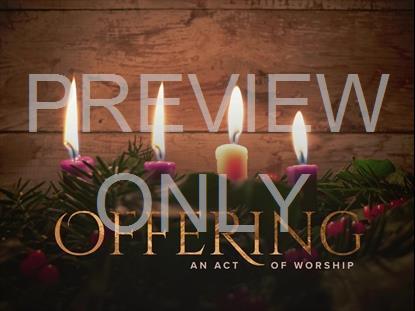 Simple Advent Offering Still | Shift Worship | Playback Media Store
