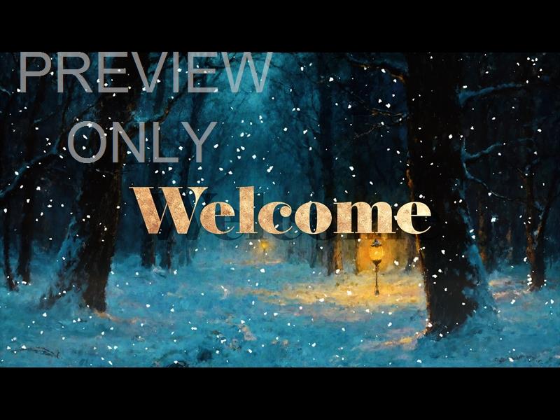 Snow Day Welcome Still | Shift Worship | WorshipHouse Media