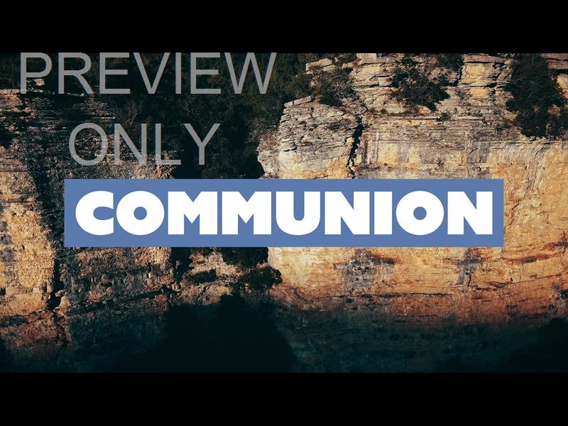 Spring In Osumi Communion Still | Shift Worship | Playback Media Store
