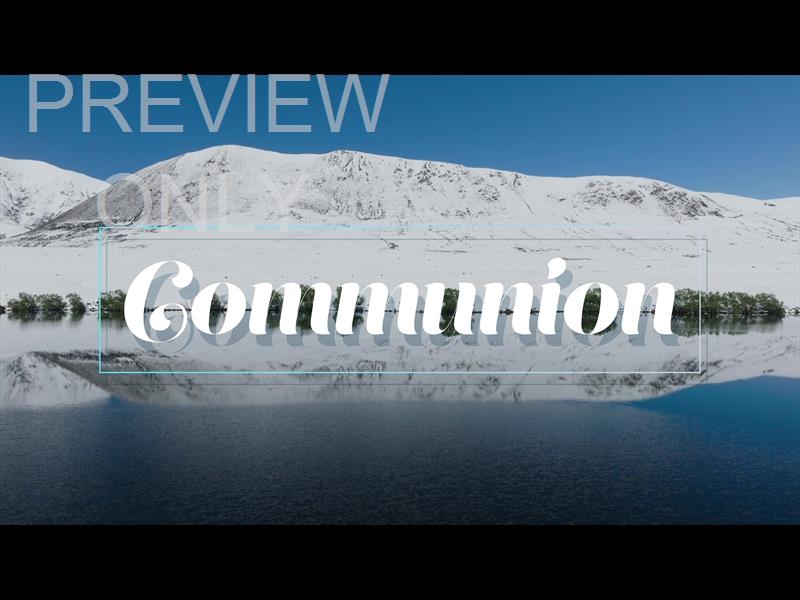 Winter Expanse Communion Still | Shift Worship | WorshipHouse Media