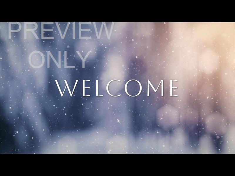 Snow Shimmer: Welcome Still | Visual Revival | WorshipHouse Media