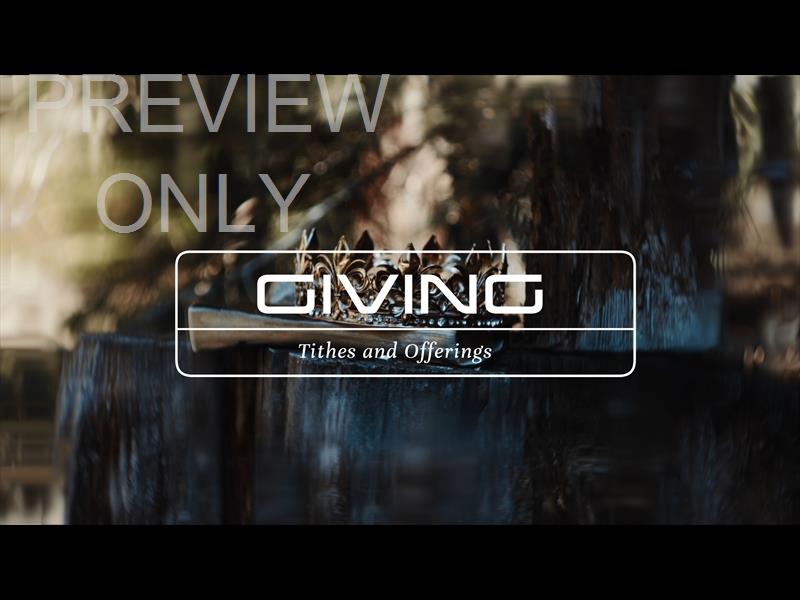 Bible & Crown | Visual Church | WorshipHouse Media