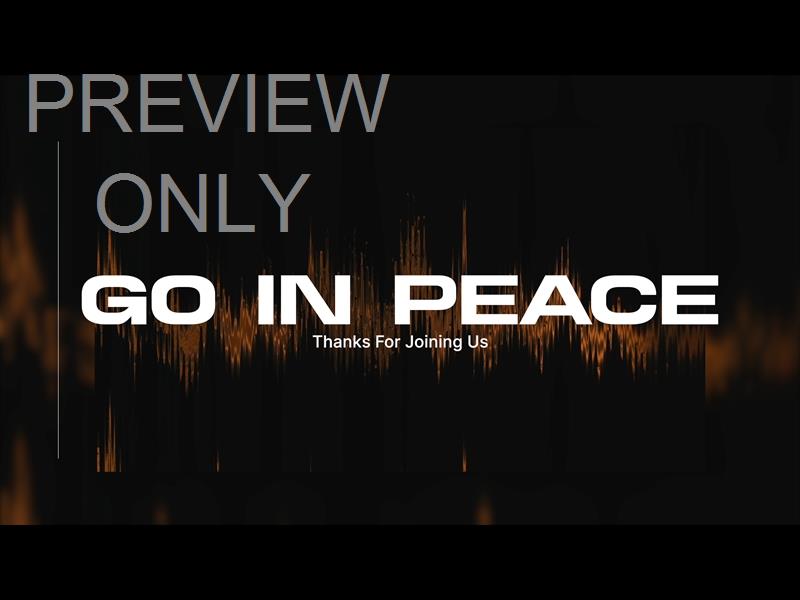 Bronze Pulse Go In Peace Still | Visual Church | WorshipHouse Media