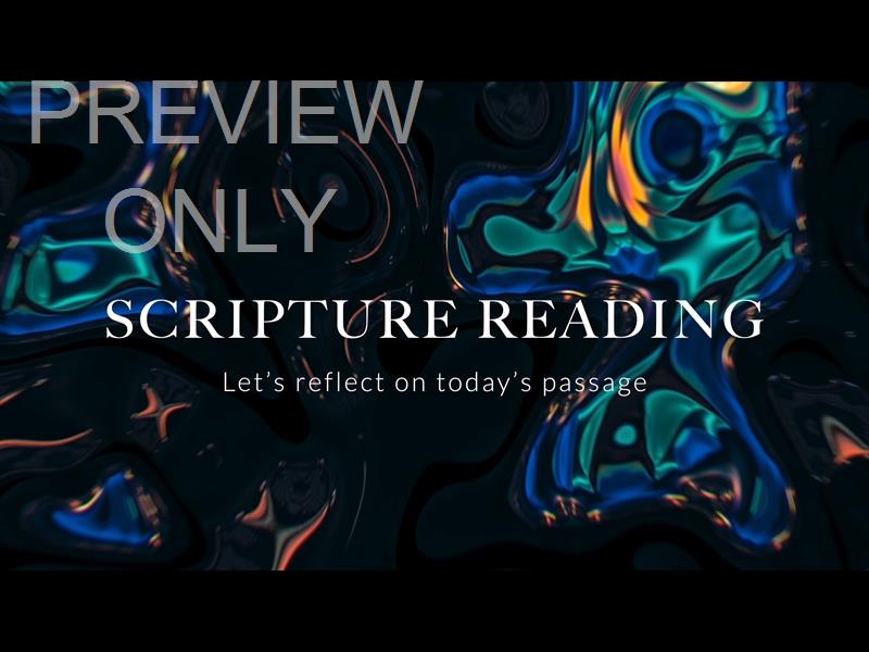 Echoes Of Light Scripture Reading Still | Visual Church | WorshipHouse ...